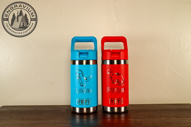 Personalized YETI Kids Rambler Dinosaur Kids Tumbler - Etsy