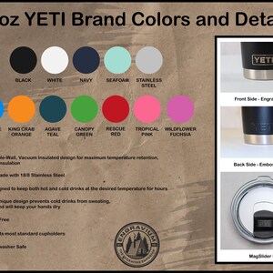 Personalized YETI Tumbler, Custom Name, Monogram & Vacation Designs ...