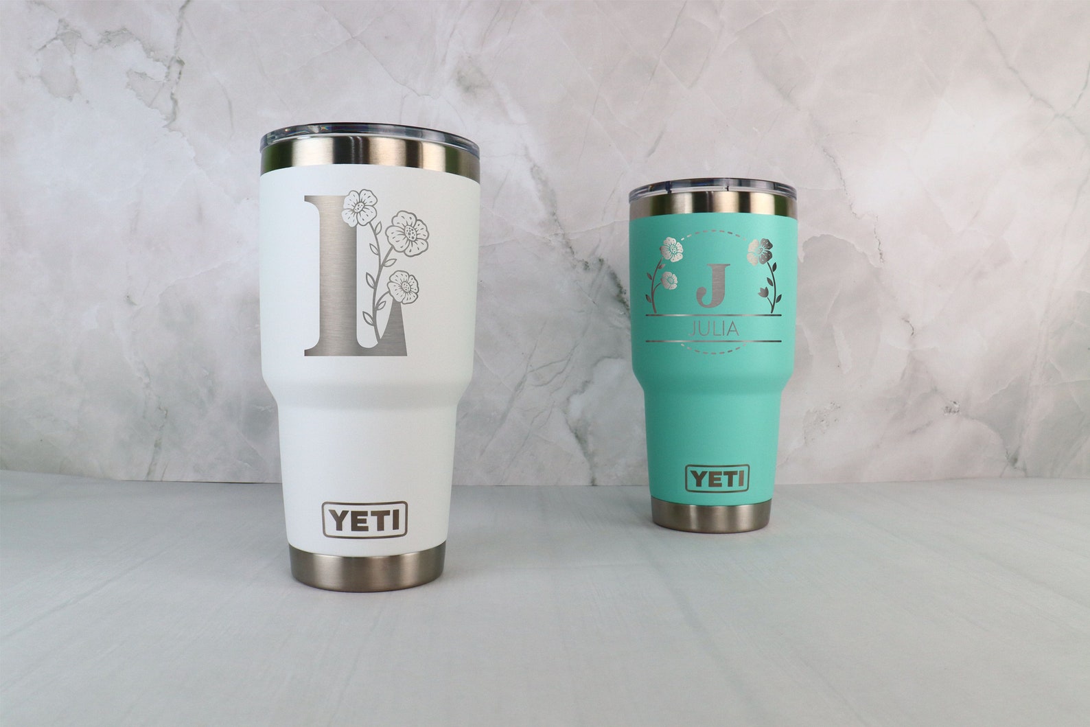 Personalized YETI Tumbler, Custom Name, Monogram & Vacation Designs ...