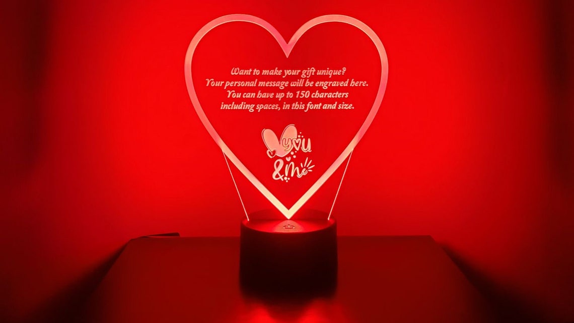 Cute and Custom LED Signs With Custom Message for - Etsy