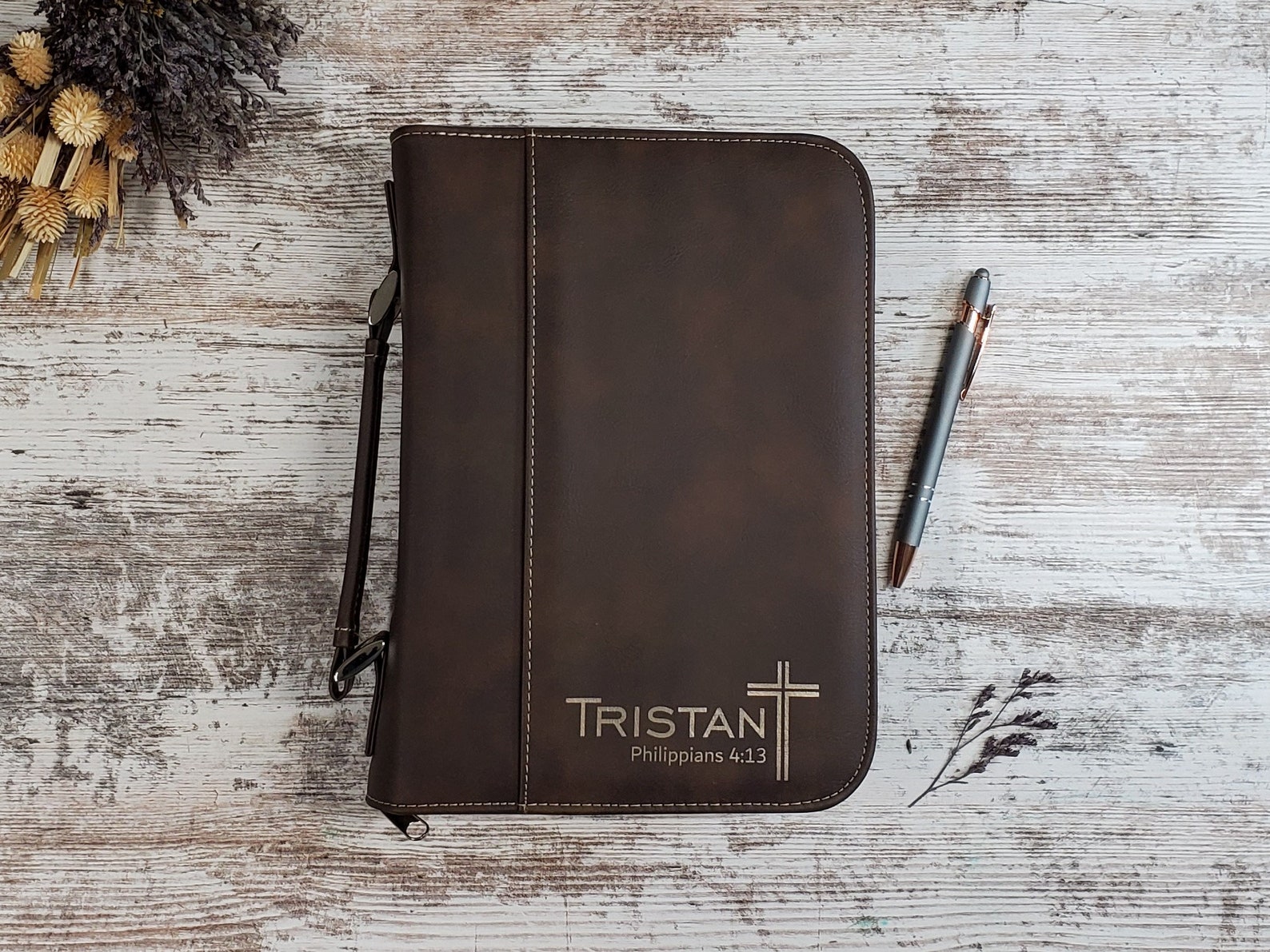 Personalized Bible Cover Laser Engraved Monogrammed Bible - Etsy