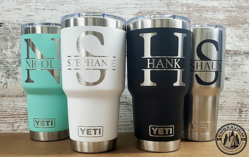 Personalized YETI Tumbler, Custom Name, Monogram & Vacation Designs ...