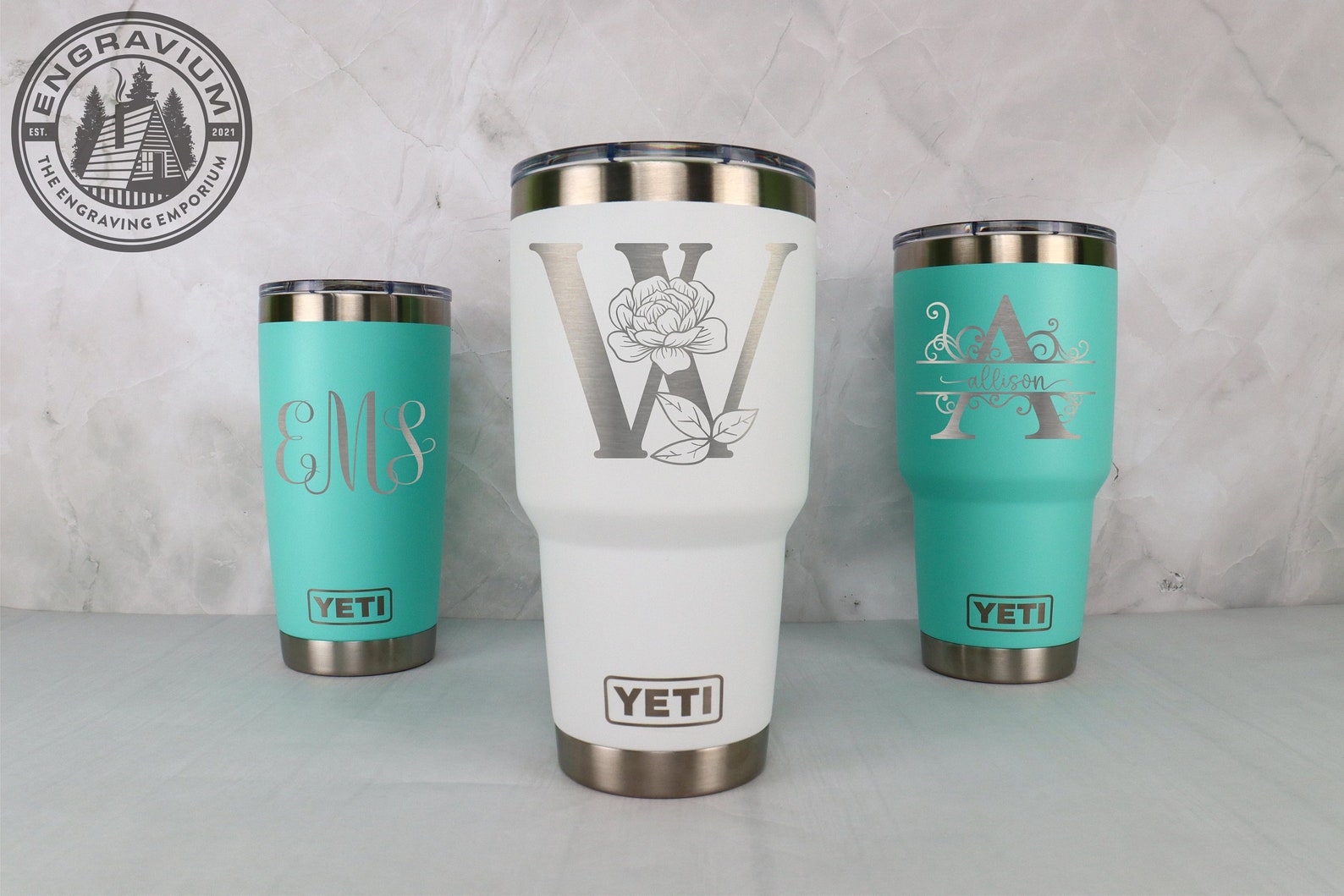YETI Tumbler Personalized 30oz 20oz Engraved Custom YETI - Etsy