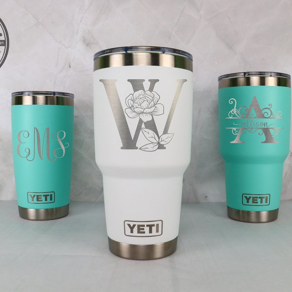 Yeti Monogram - Etsy
