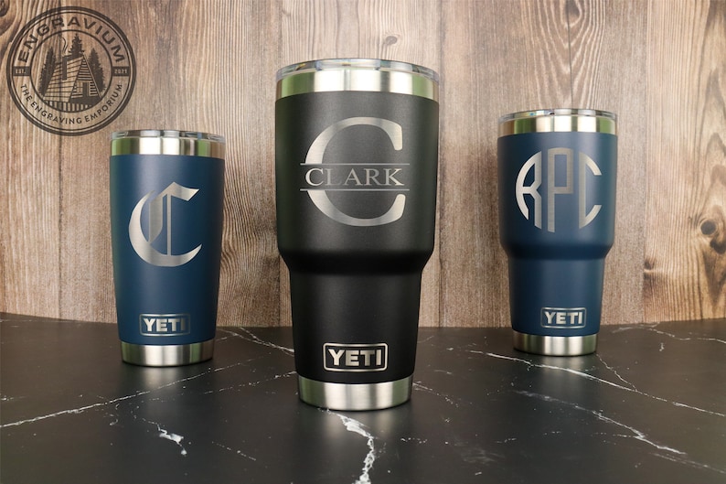 YETI Tumbler Personalized 30oz 20oz Engraved Custom YETI - Etsy