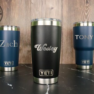 Personalized Name YETI Tumbler, Custom Text, Quote or Saying, 30oz ...
