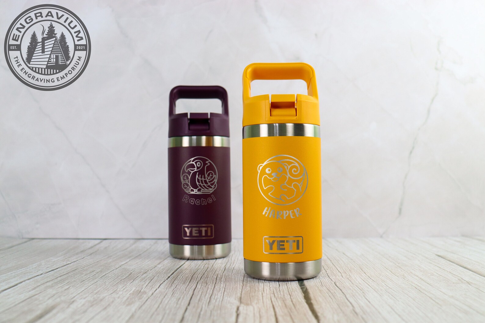 Personalized YETI Kids Rambler Zoo Animals Kids Tumbler - Etsy