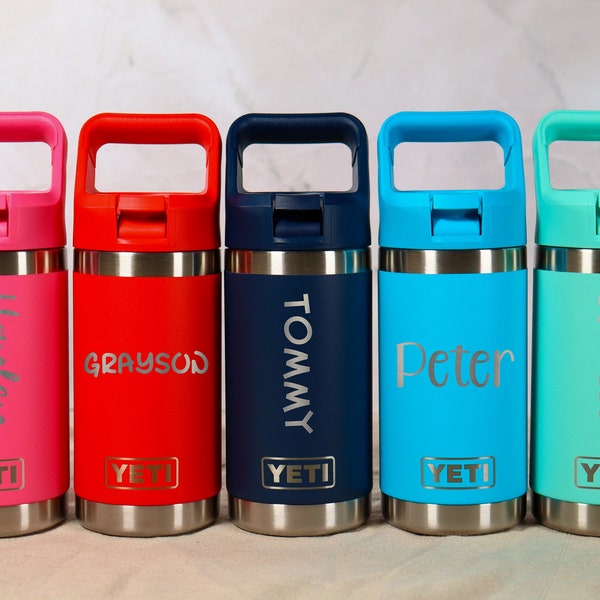 Kids Yeti Personalized Water Bottle - Etsy