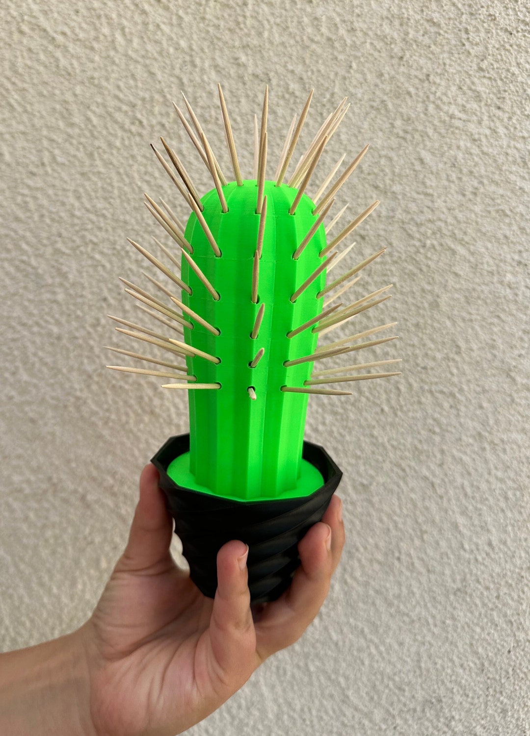 3D Printed Cactus Toothpick Dispenser: Novelty Desk Decor - Etsy