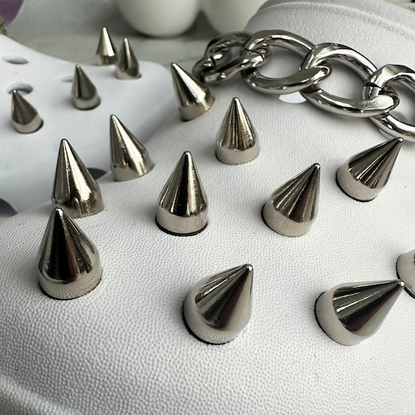 Jibbitz Set Silver Chain - Etsy