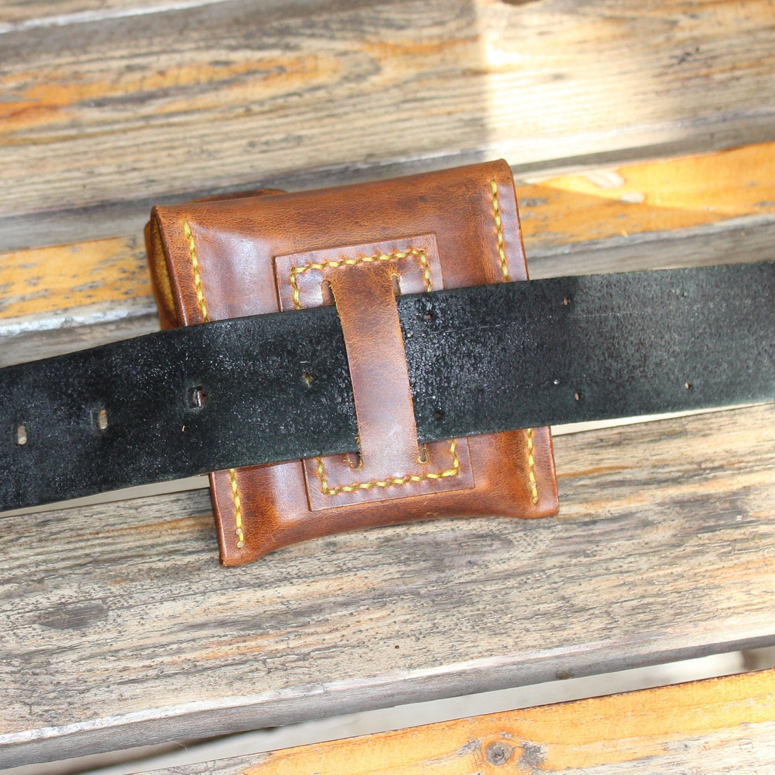 Set of One Phone Holster and Leather Keychain, Leather Z Filp 4 Phone ...