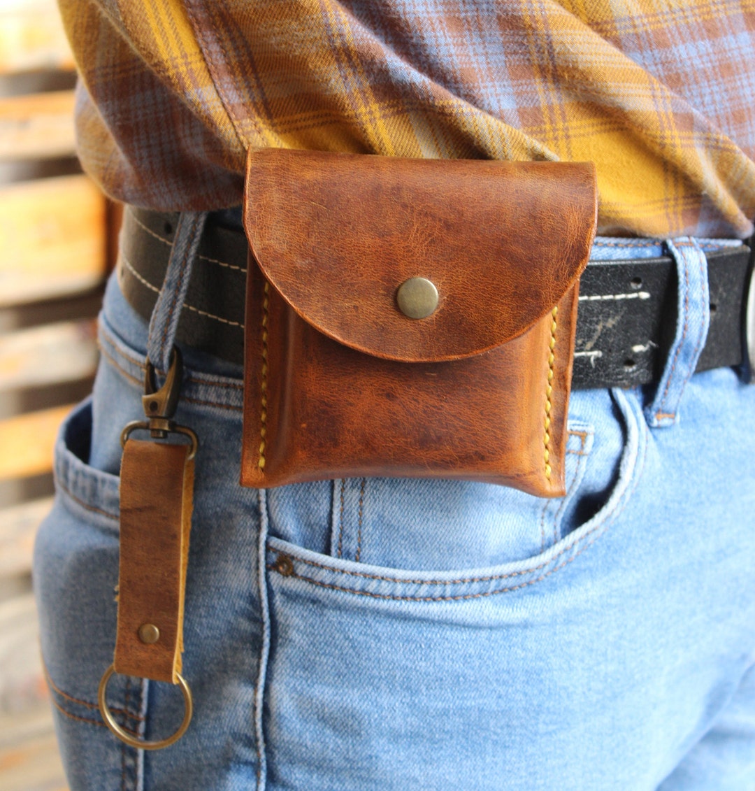 GAZLAXY Z Flip and Z FOLD Leather Belt Holster, Belt Holder Case ...