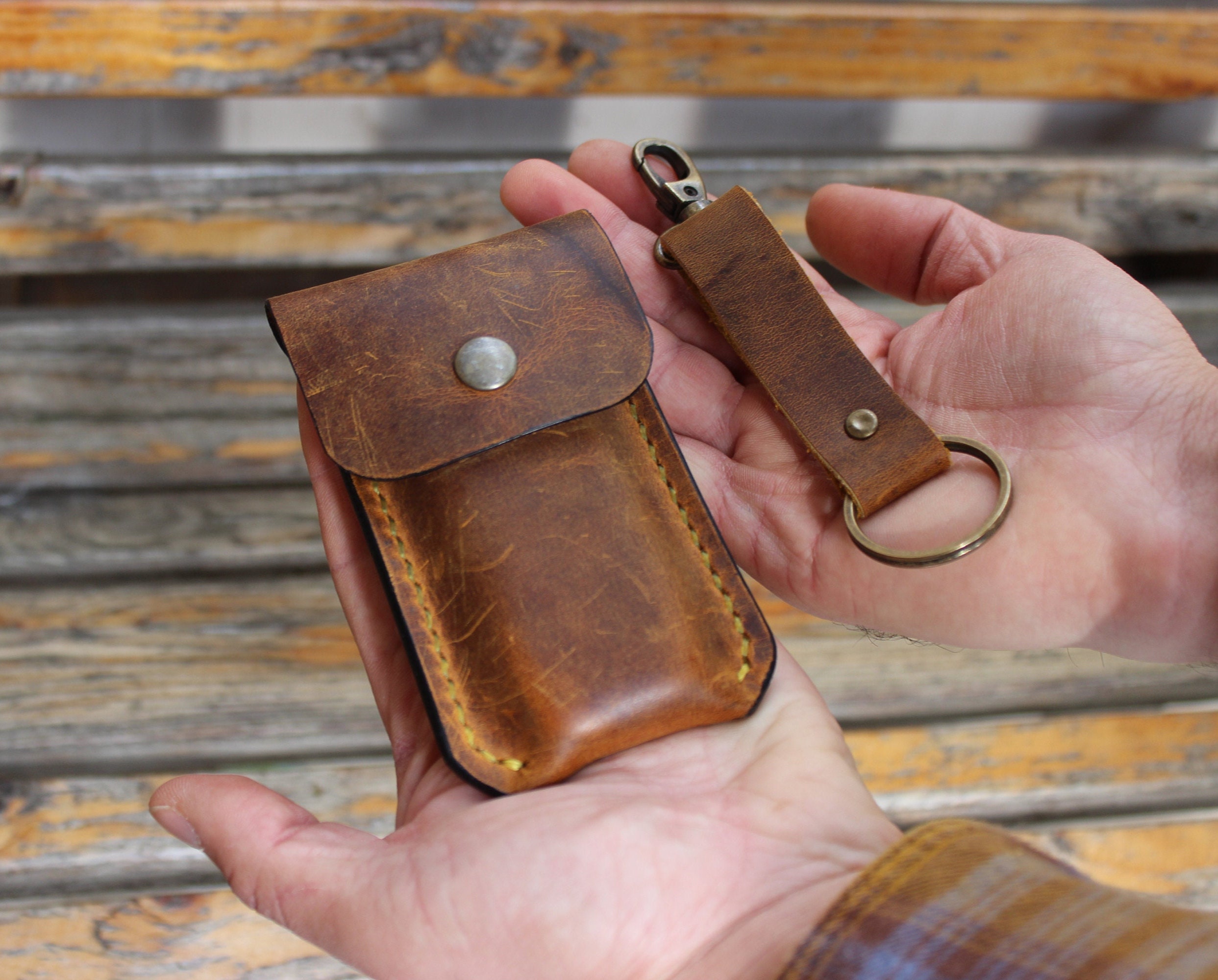 Leatherman Sheath and Leather Keychain Custom Belt Tool - Etsy