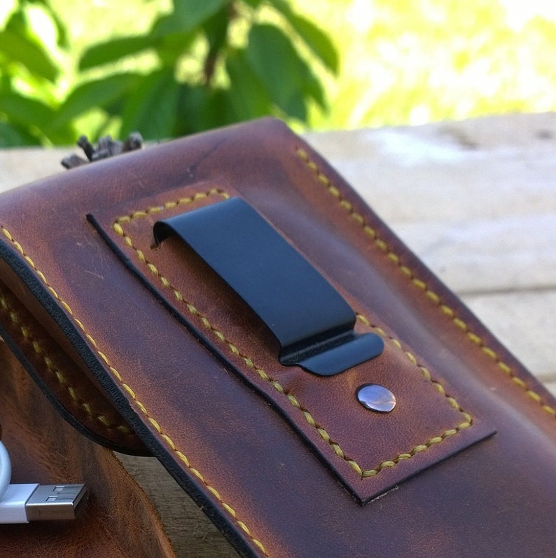 GAZLAXY Z Flip and Z FOLD Leather Belt Holster, Belt Holder Case ...