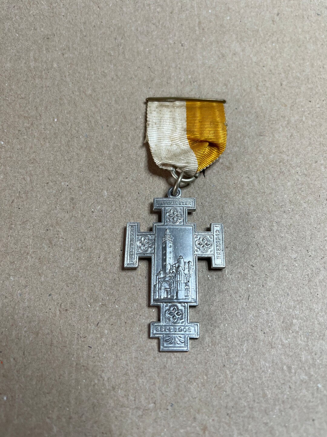 Very Rare Antique IHS Eucharistic Westminster Congress 1908 Medal ...