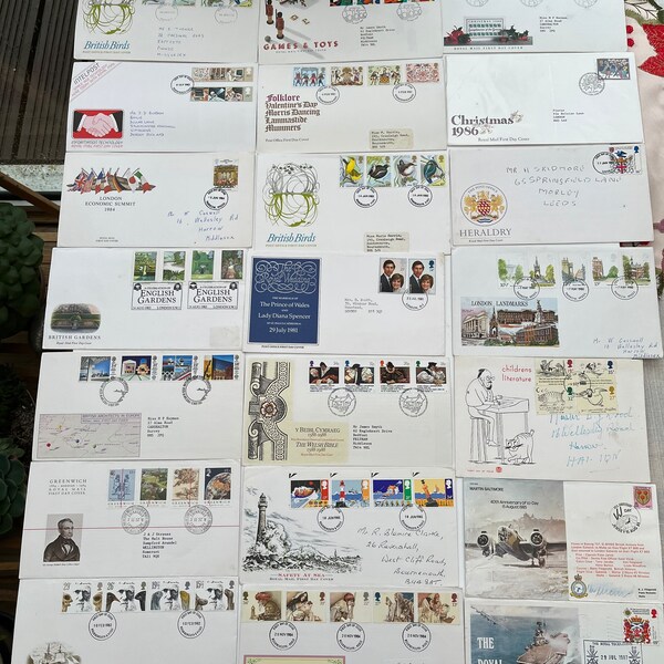 First Day Covers - Etsy