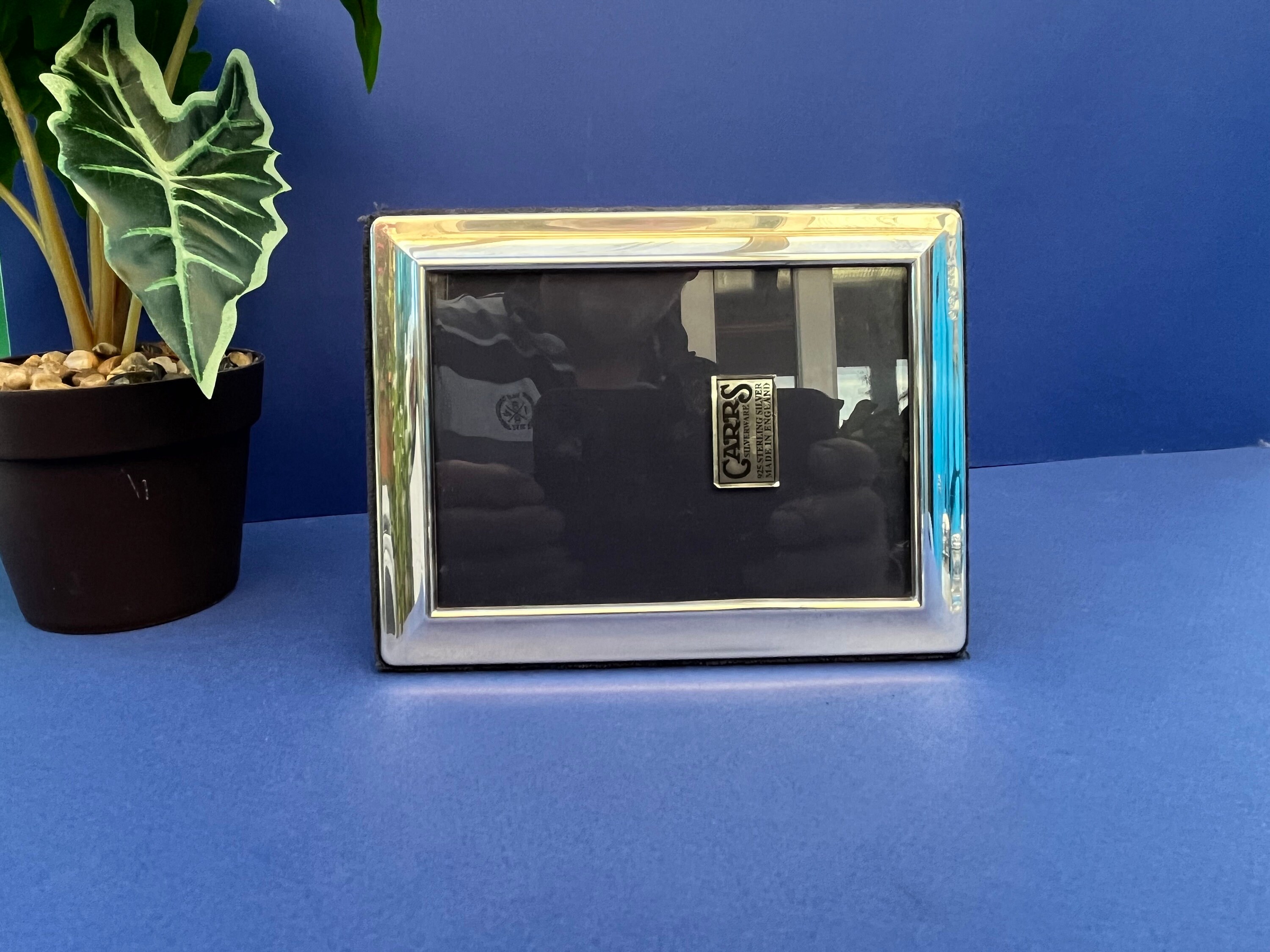 Vintage Silver Hallmark Photo Frame - Etsy