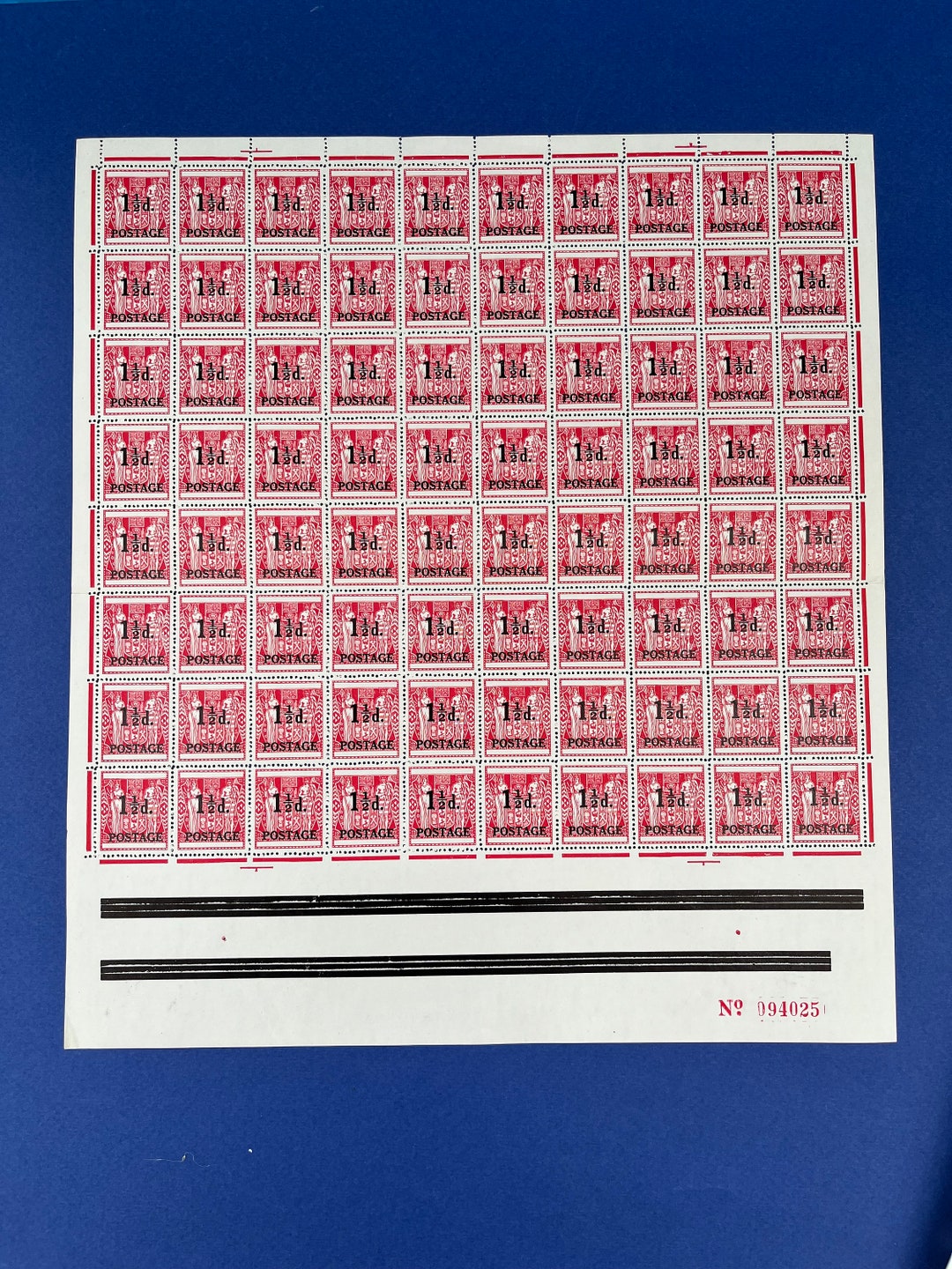 Rare Vintage Sheet of New Zealand Stamps Mint - Etsy