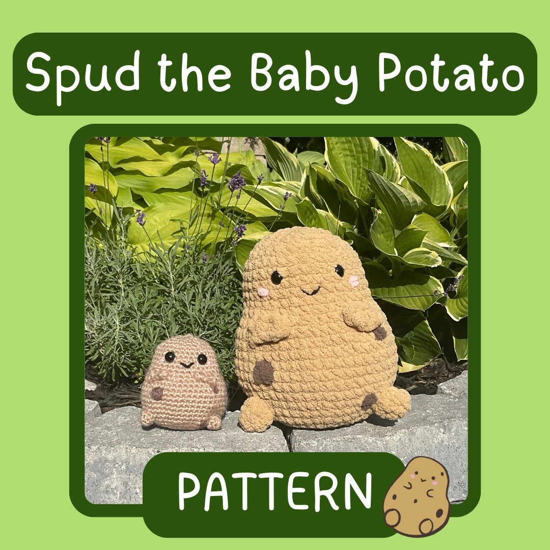 PATTERN Spud the Baby Potato - Etsy