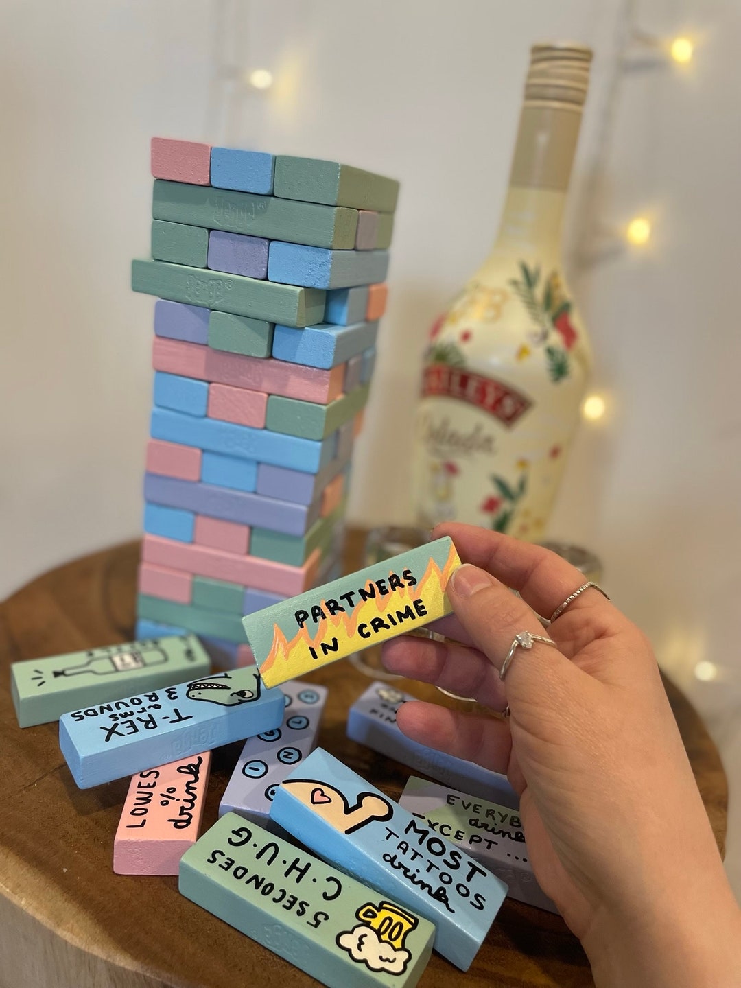 Custom Drunk Jenga - Etsy