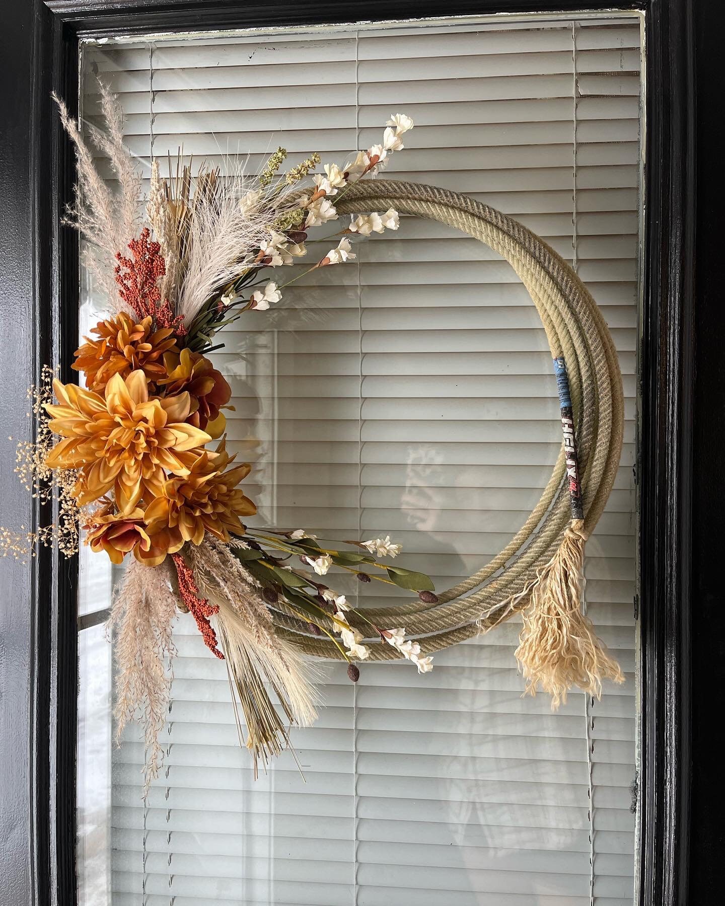 Lariat Wreath/ Lasso Wreath/ Rope Wreath/ Farmhouse Wreath - Etsy
