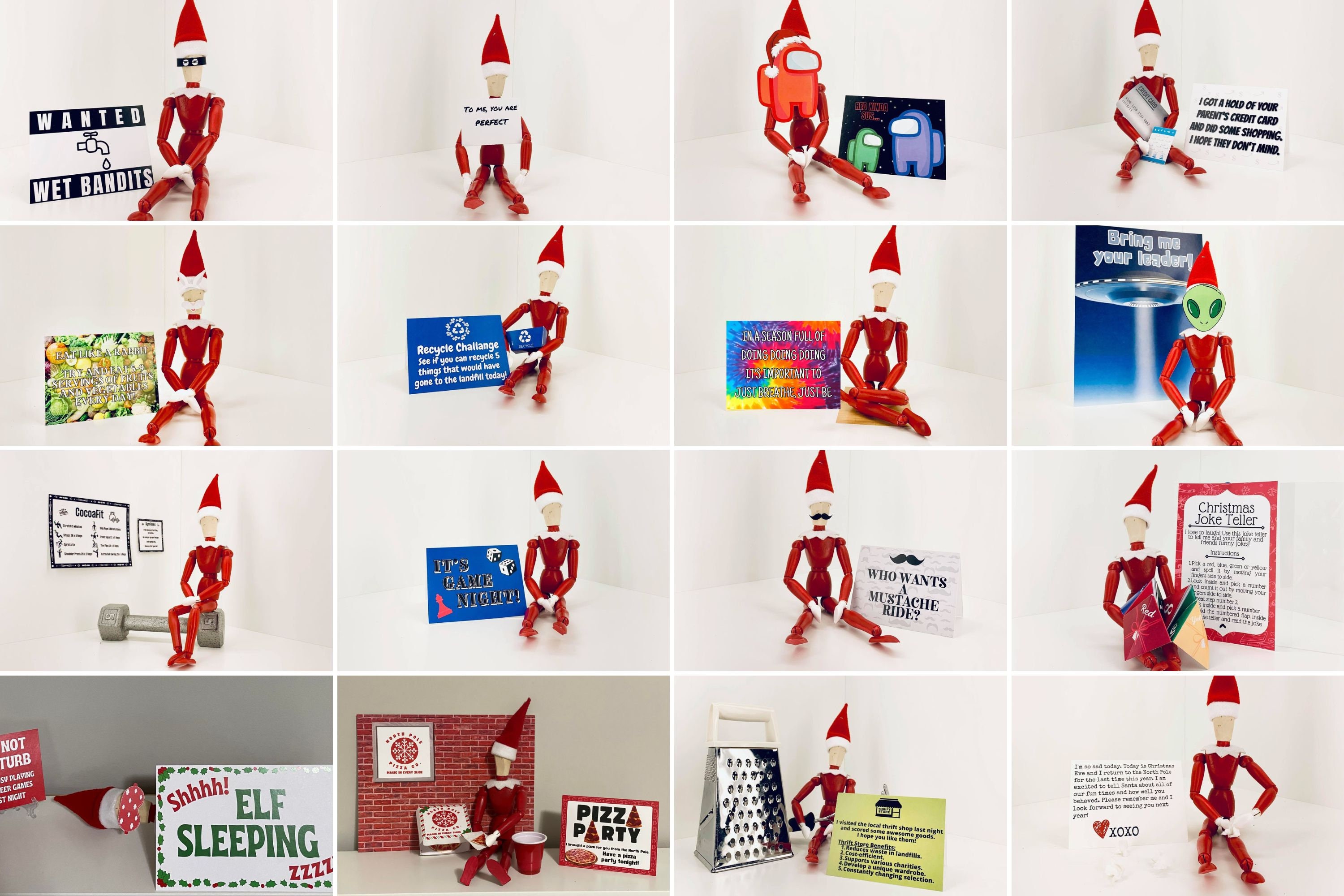 Digital Elf Kit Complete Just Add Elf 48 Options Set Elf Kit Best ...