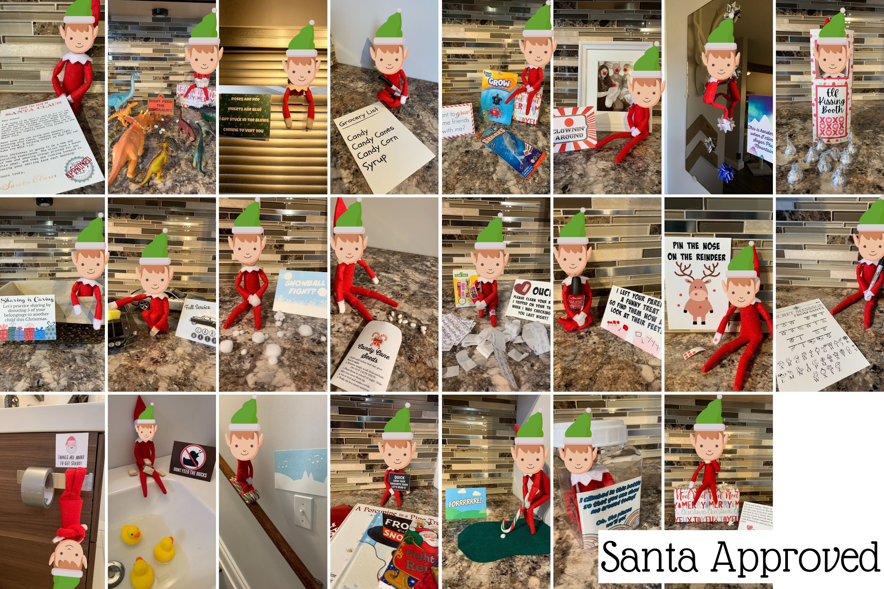 Elf Complete 24 Day Package Set Elf Kit 2020 Digital Download | Etsy