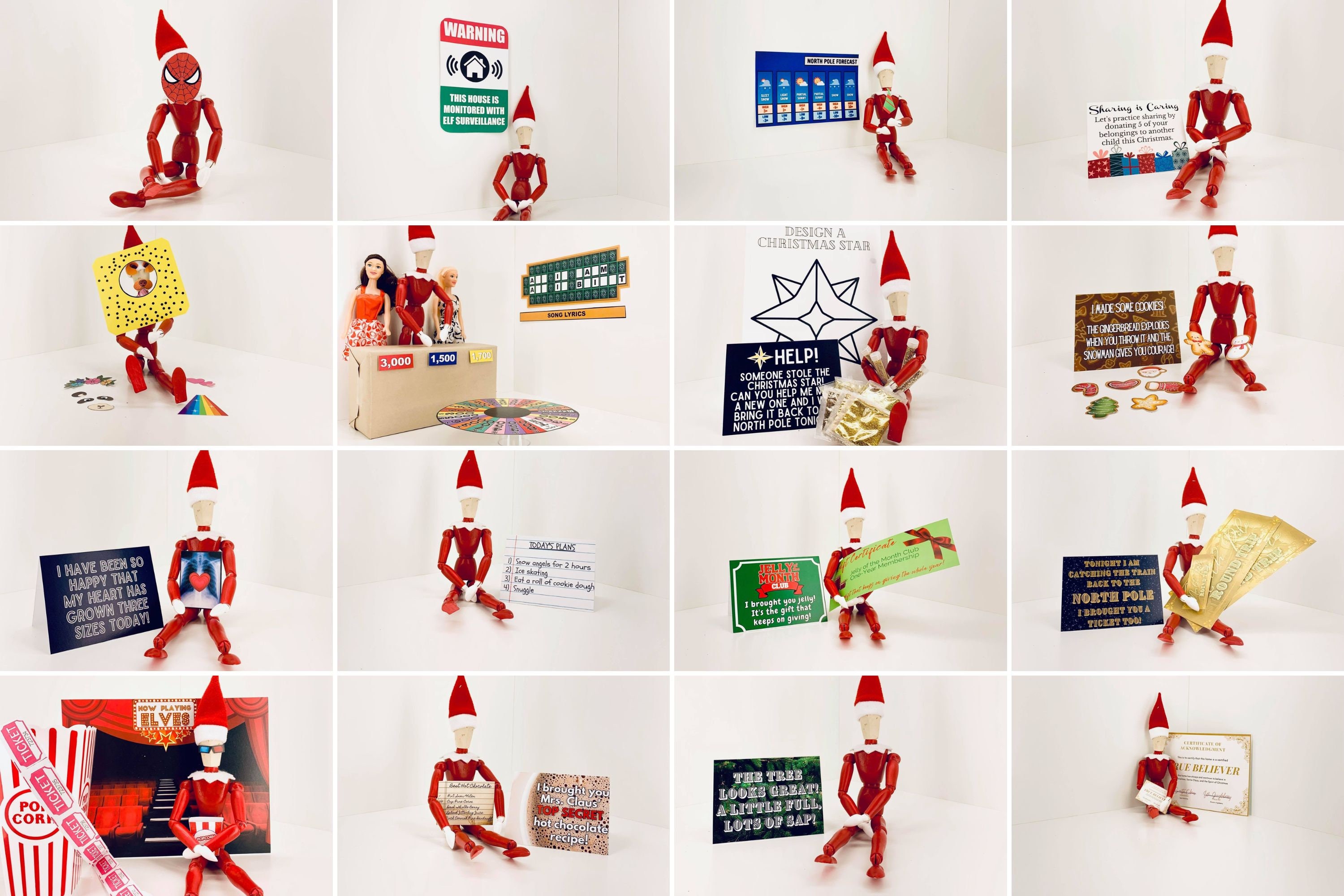 Digital Elf Kit Complete Just Add Elf 48 Options Set Elf Kit Best ...