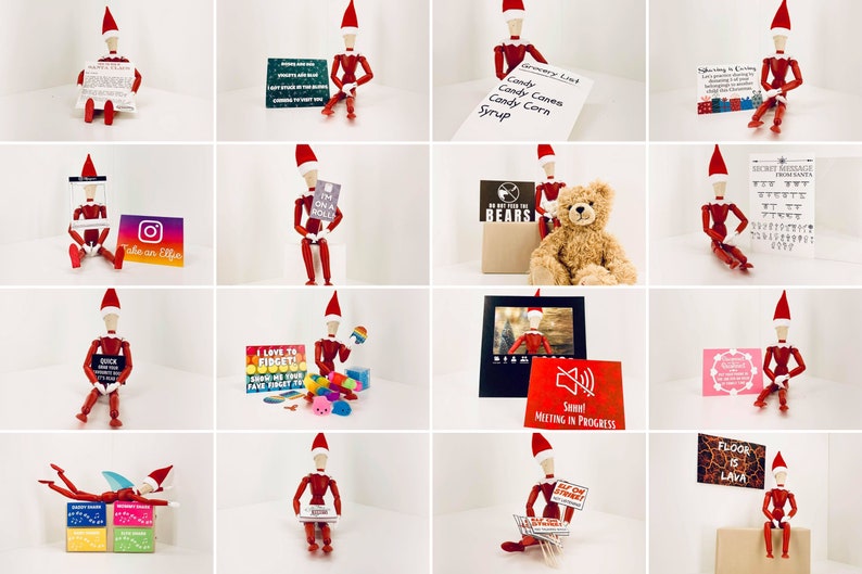 Digital Elf Kit Complete Just Add Elf 48 Options Set Elf Kit Best ...