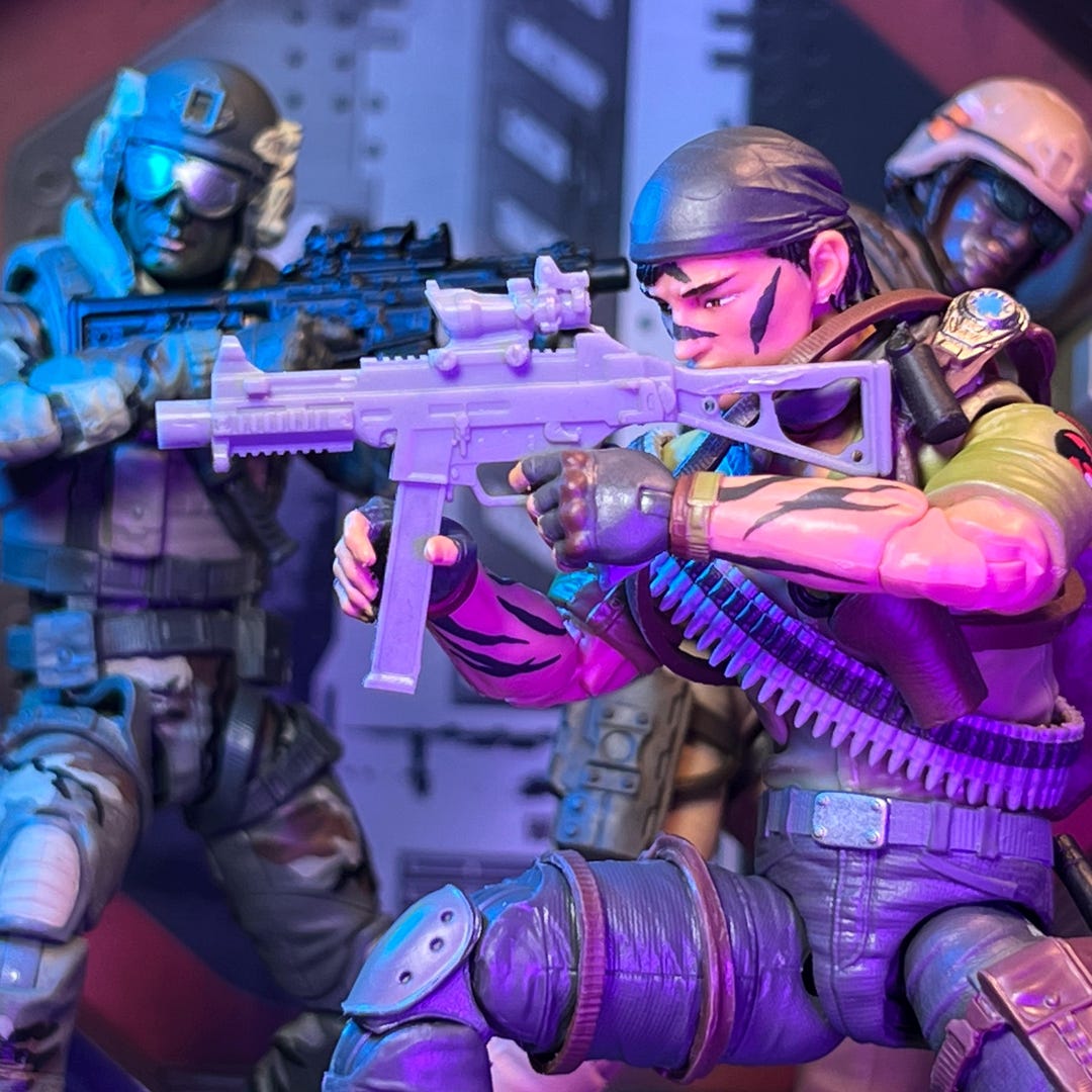 UMP-45 Ranger Thunder SMG 1:12 Scale Toy Accessory (unfinished, Made to ...