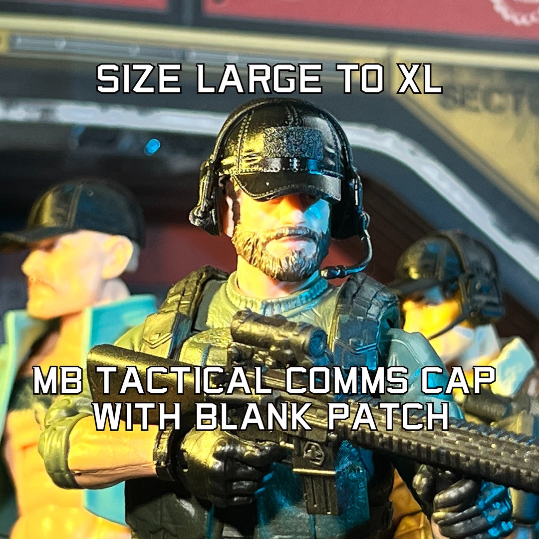 MB Tactical Comms Ball Cap With Blank Patch- Large to XL Size Heads- 1: ...