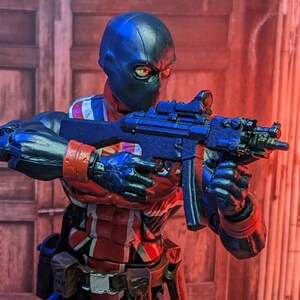 MP5 Spec Ops With Angled Foregrip 1:12 Toy Accessory (unfinished, Made ...