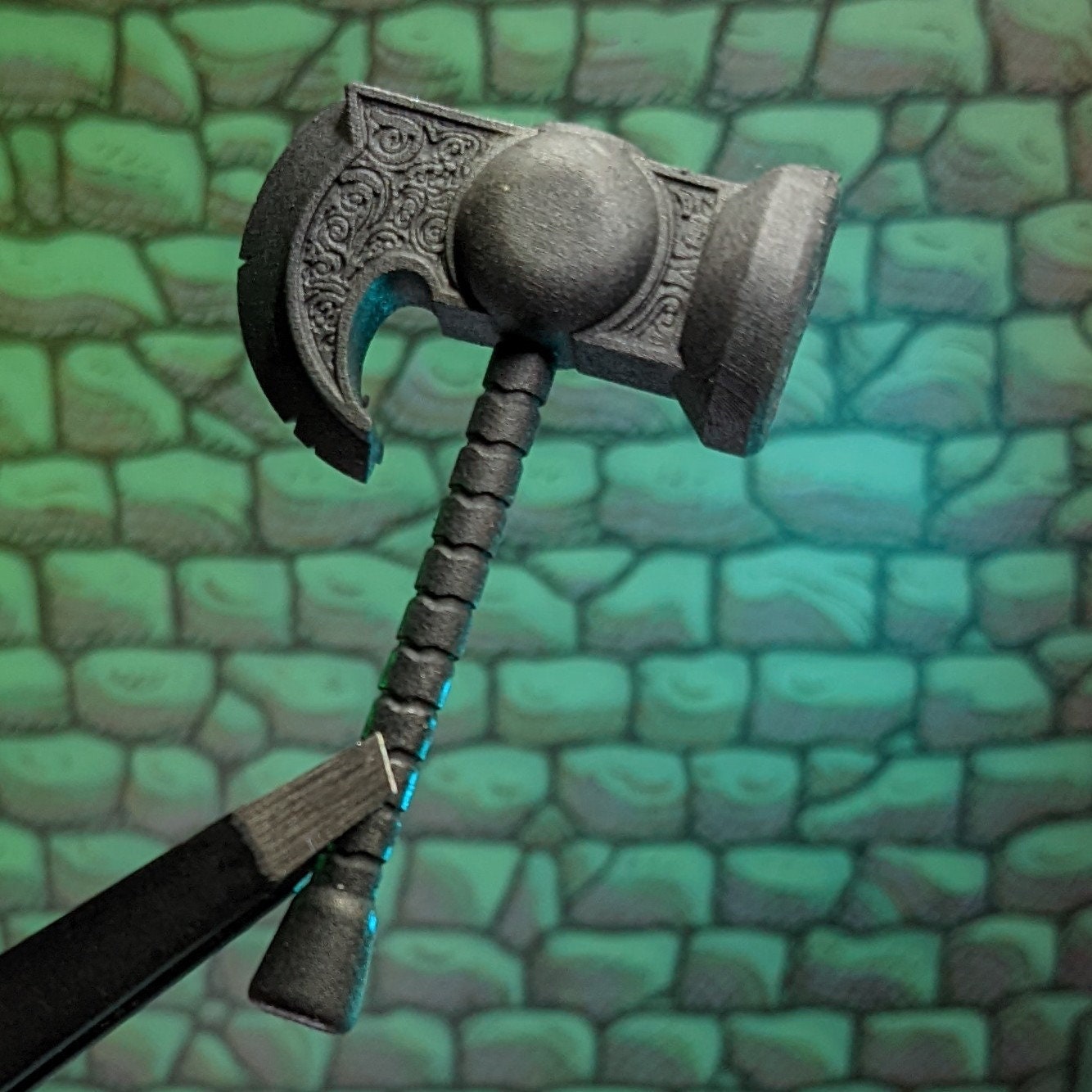 Ragnarok Runic Battle Hammer Mythic 7 Scale Toy - Etsy