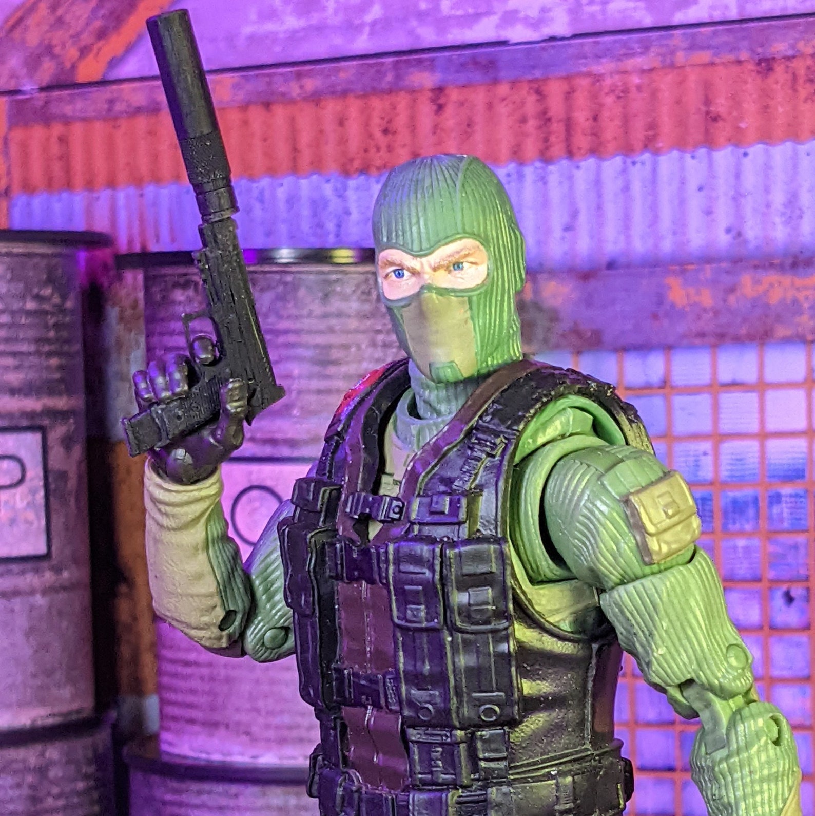 Sig M17 P320 Spec Ops Suppressor Pistol 1:12 Toy Accessory (unfinished ...