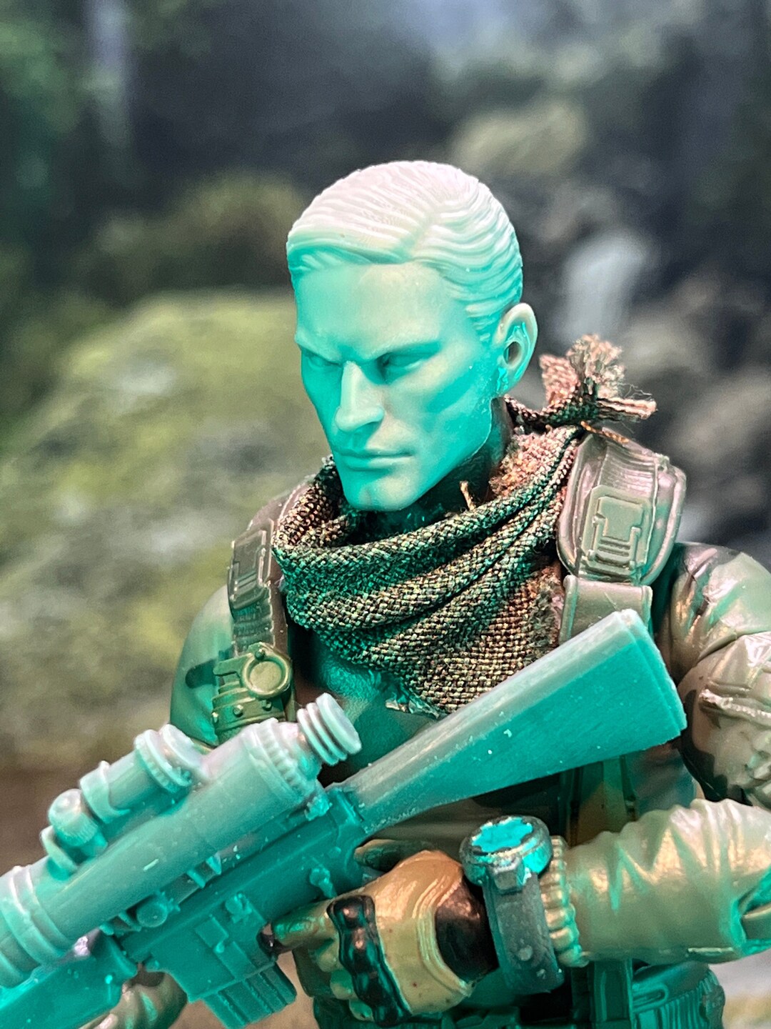 Handsome LT No Cover Beret Custom 3D Printed Head Sculpt unfinished - Etsy