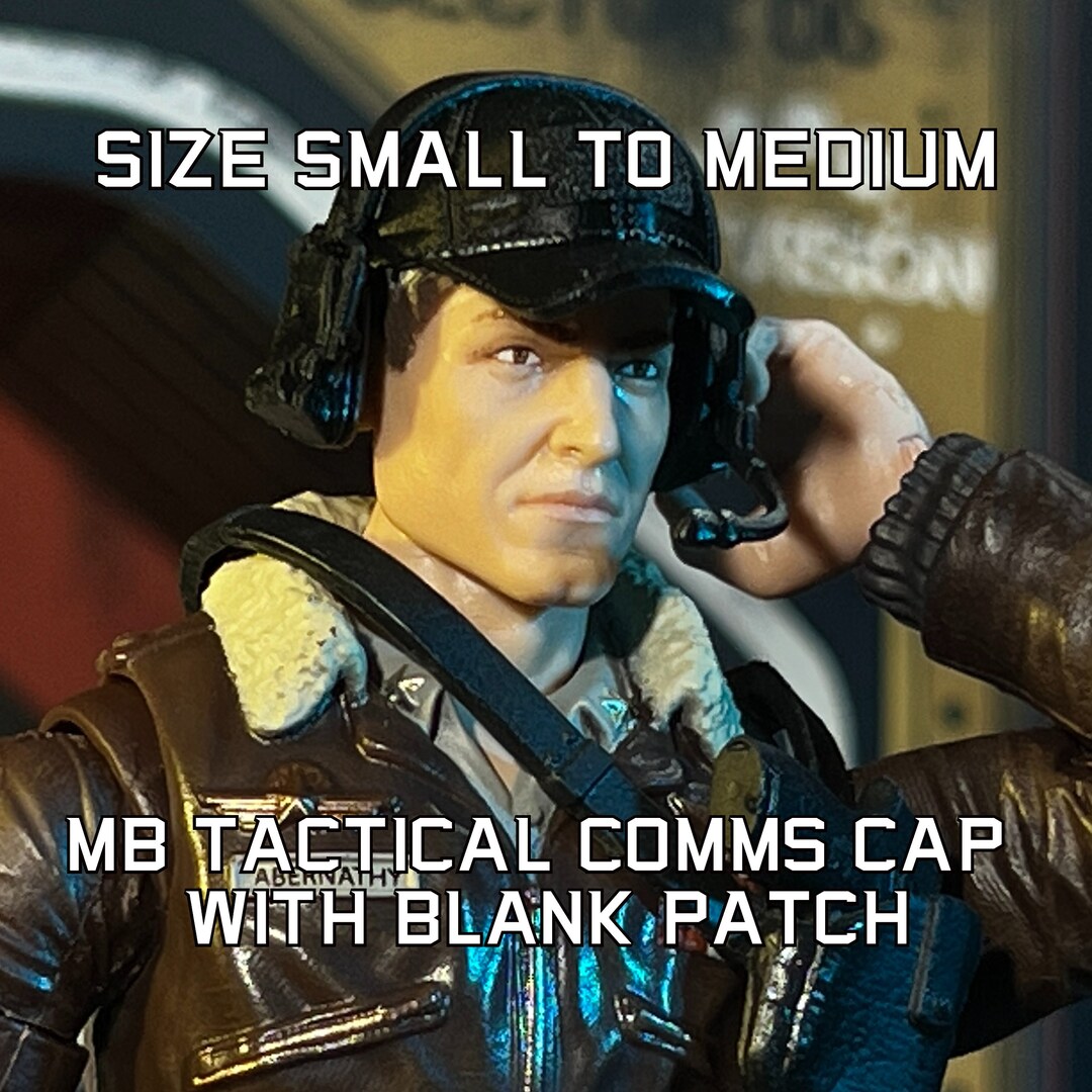 MB Tactical Comms Ball Cap With Blank Patch- Small to Medium Size Heads ...