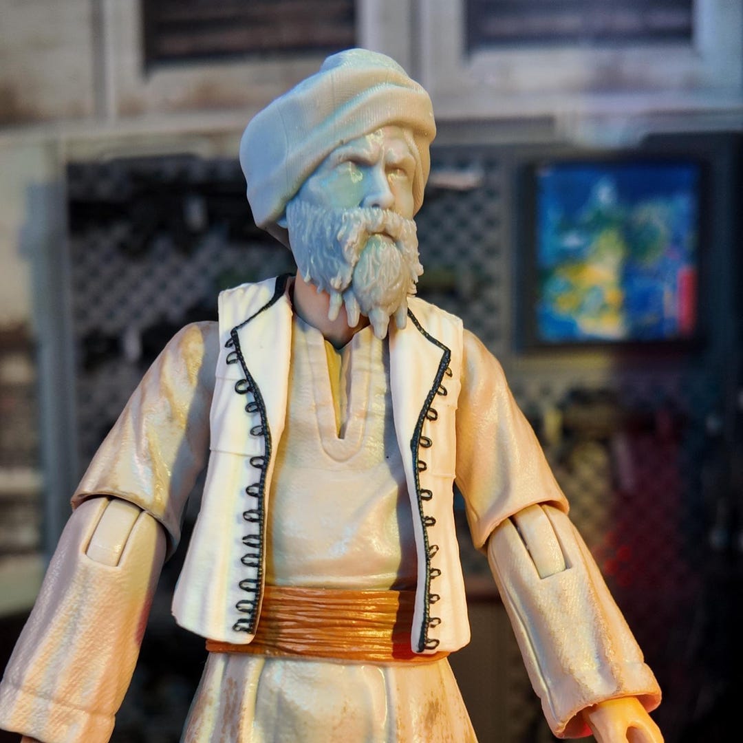 Sikh Freedom Fighter 3D Printed Head Sculpt (unfinished, Made to Order ...