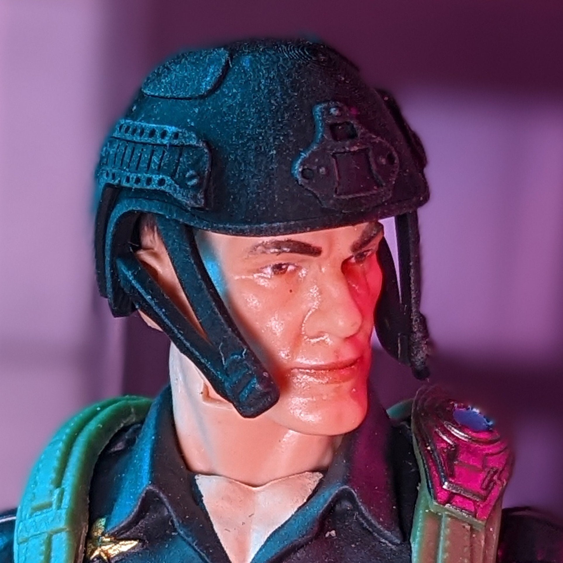 Fast Light Tactical Helmet Mid Cut Standard Size 1:12 Toy - Etsy