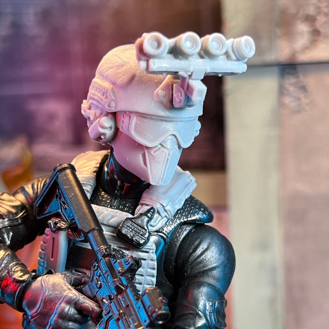 Renegade Midnight Ballistics Assault With Quad NVG 3D Printed Head ...