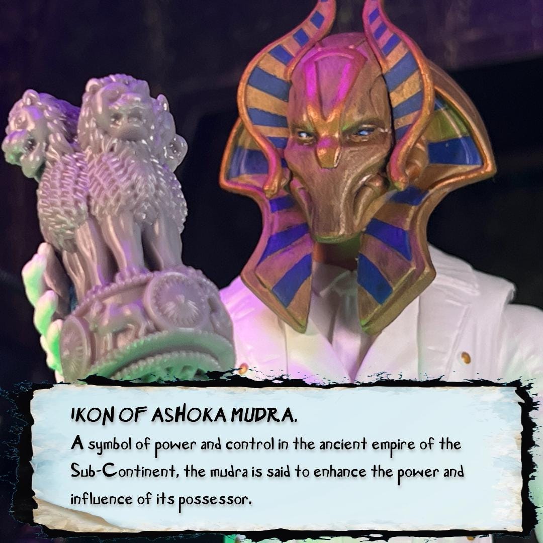 Ikon of Ashoka Mudra - Cursed Item & Relics 1:12 Toy Accessory ...
