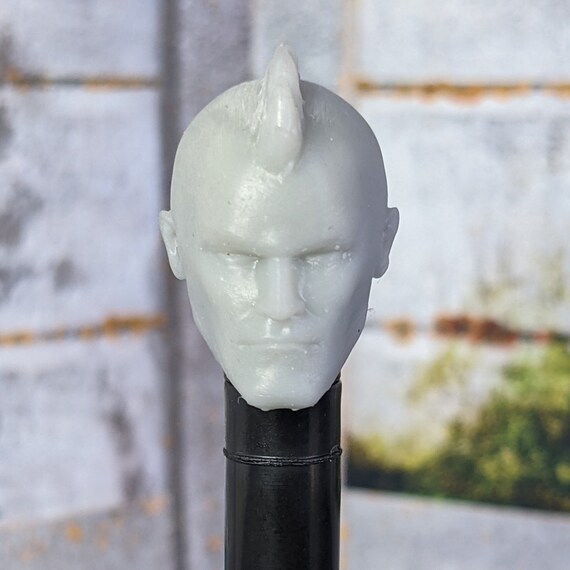 THE SWAMP NINJA Custom 3D Printed Head Sculpt unfinished - Etsy