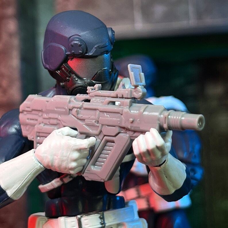 Shenok Sidecar Ar-mk12 Assault Rifle 1:12 Scale Toy Accessory - Etsy