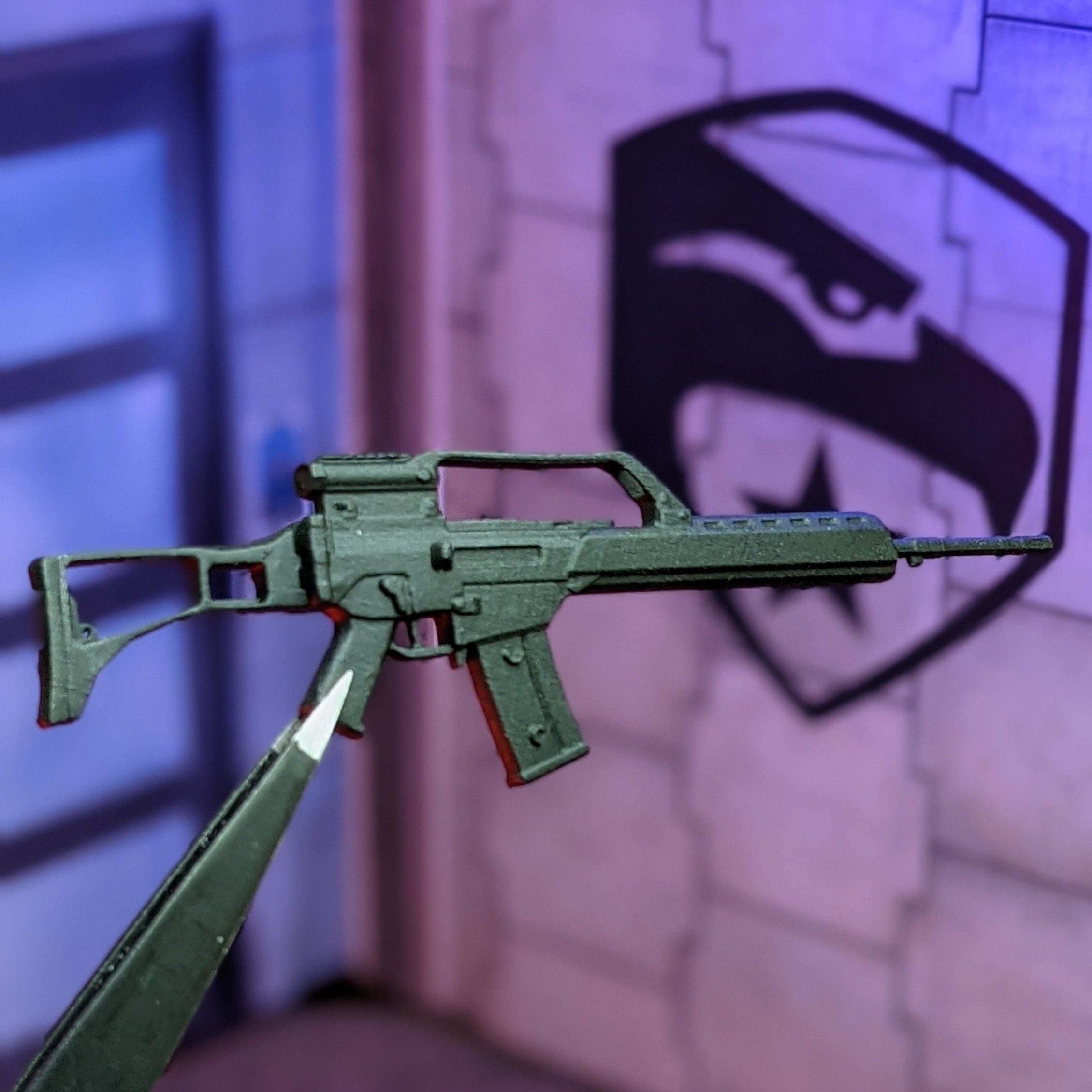 G36 Full Size Rifle 1:12 Toy Accessory | Etsy