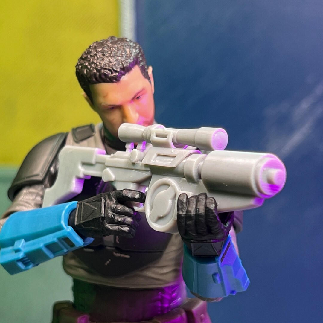 Westar M5 Mandalorian Blaster Rifle 1:12 Toy Accessory (unfinished ...