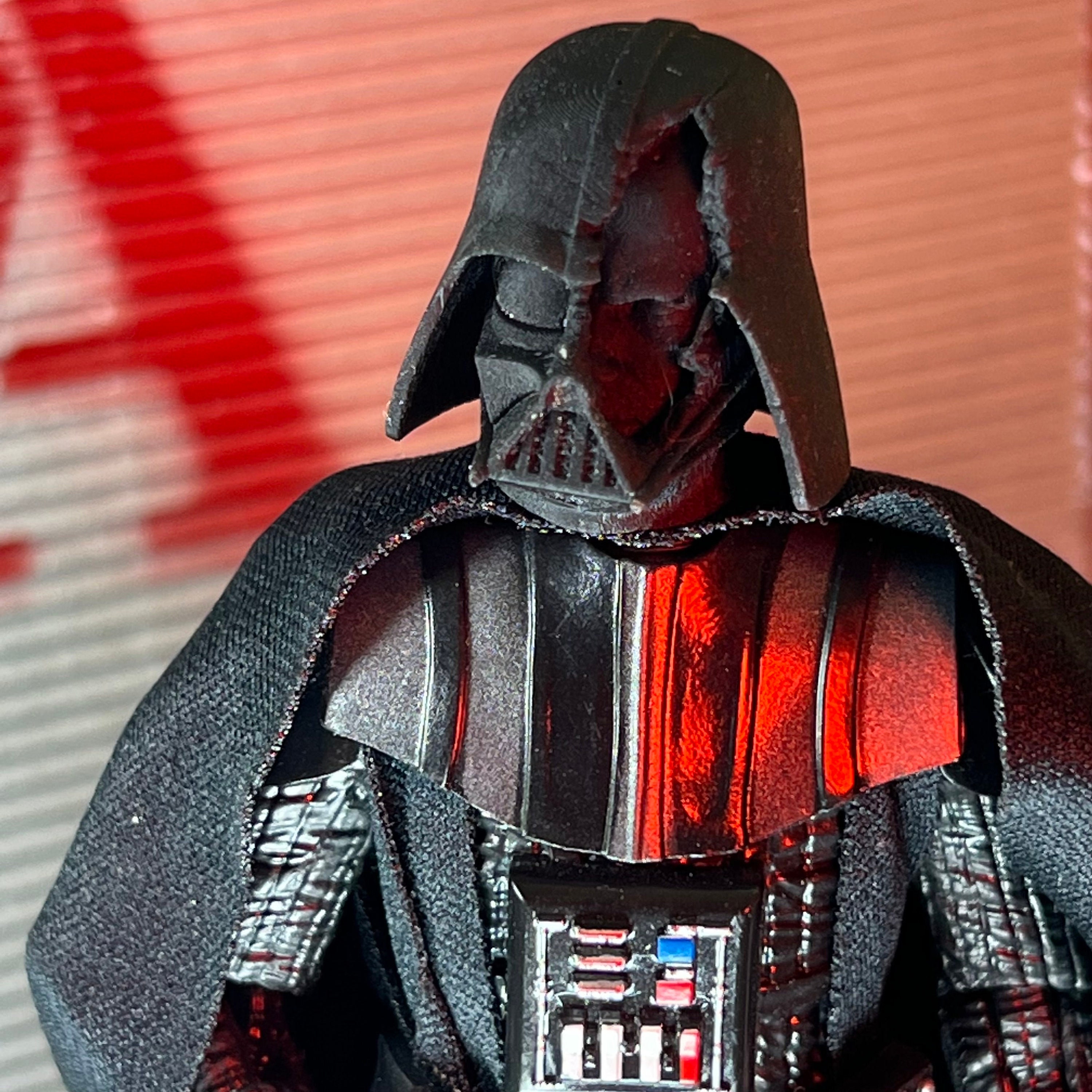 Lord Invader shattered Mask Custom 3D Printed Head Sculpt - Etsy