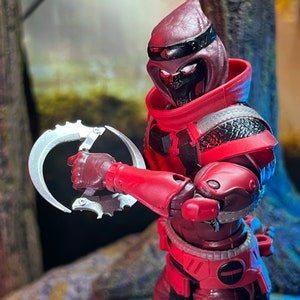 Chakram Throwing Disc Blade With Leg Holster 1:12 Scale Toy Accessory ...