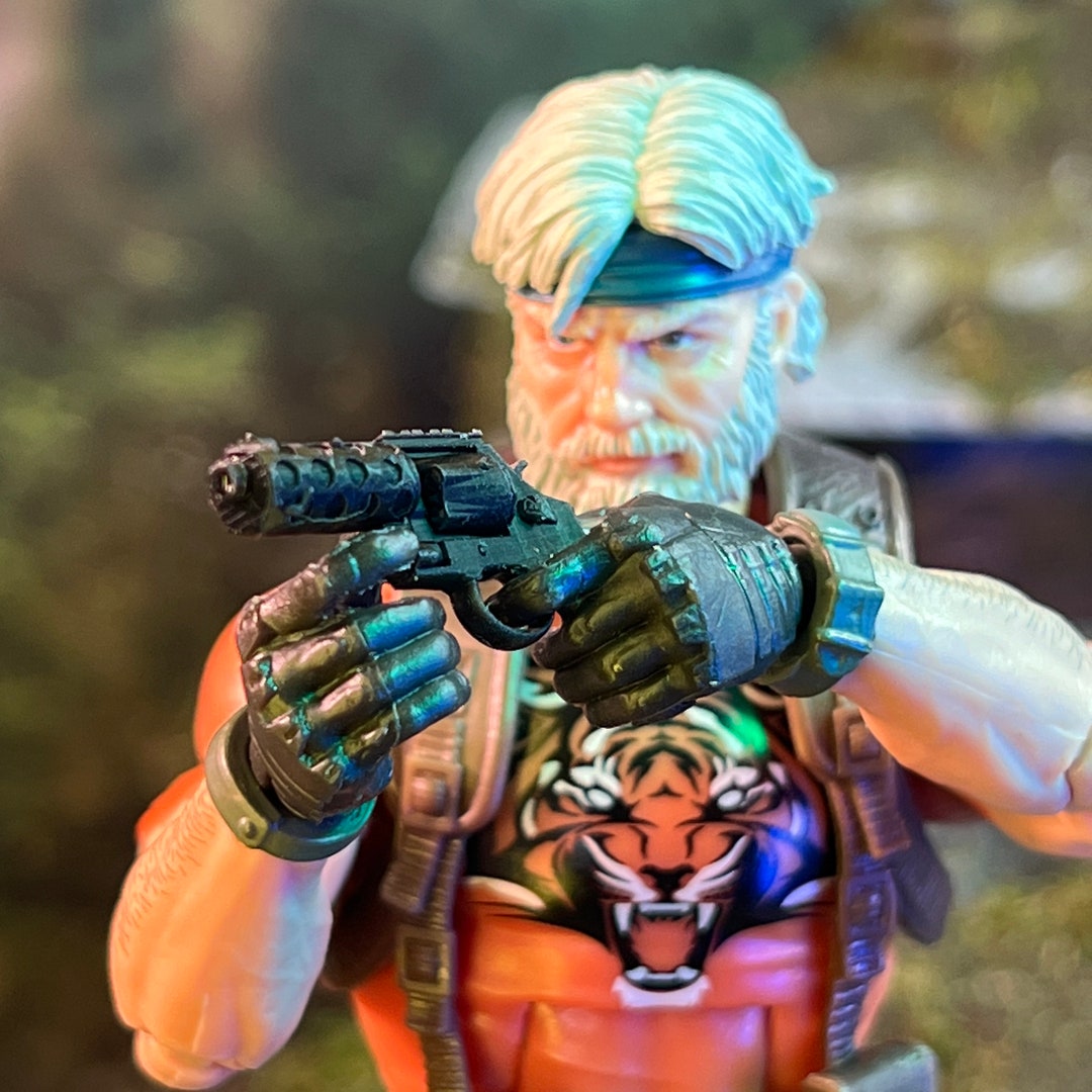 Custom Muzzle Rugged 357 Revolver With Srynex Wrapped Grip 1:12 Scale ...