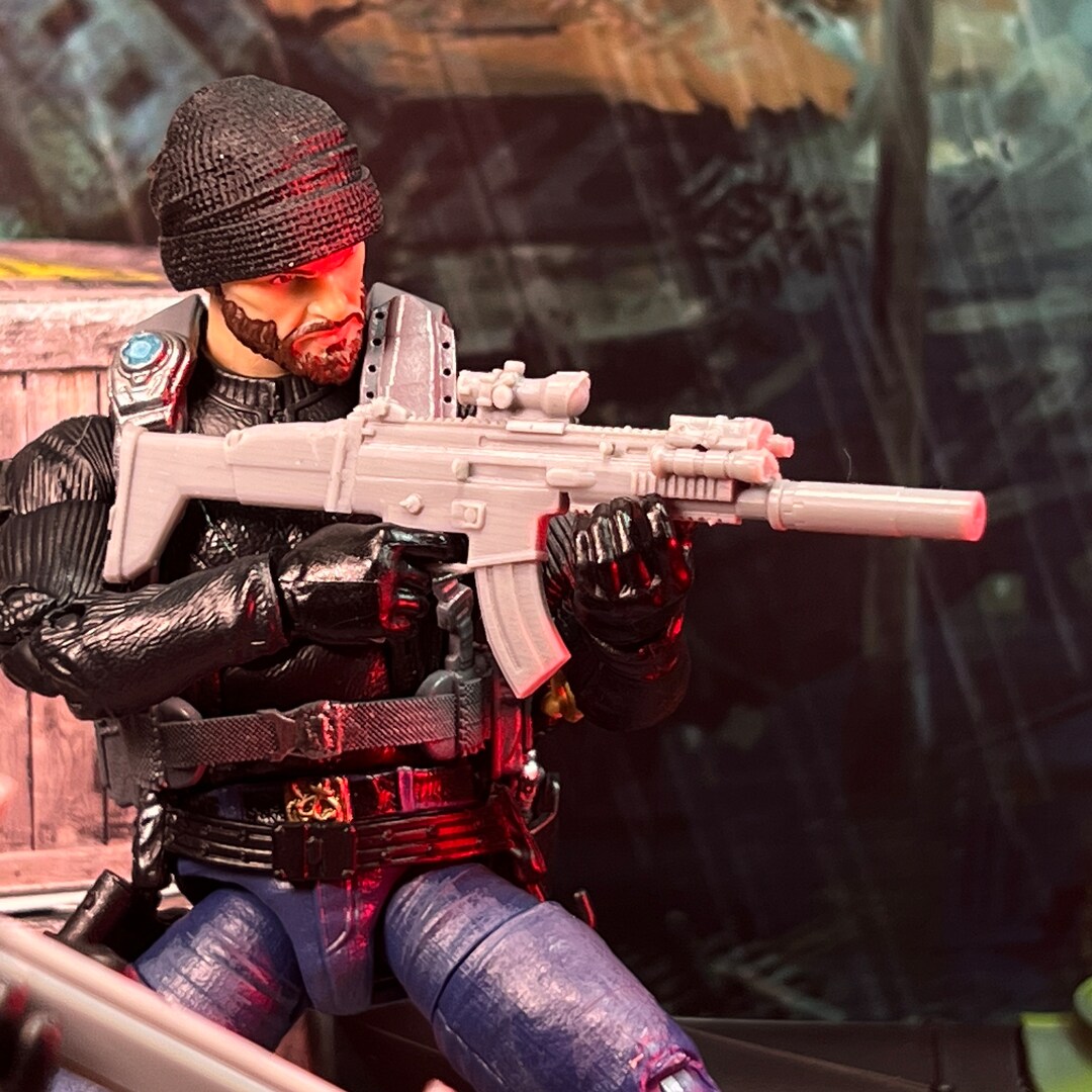 Scar L Night Ops Loadout Rifle 1:12 Toy Accessory unfinished - Etsy