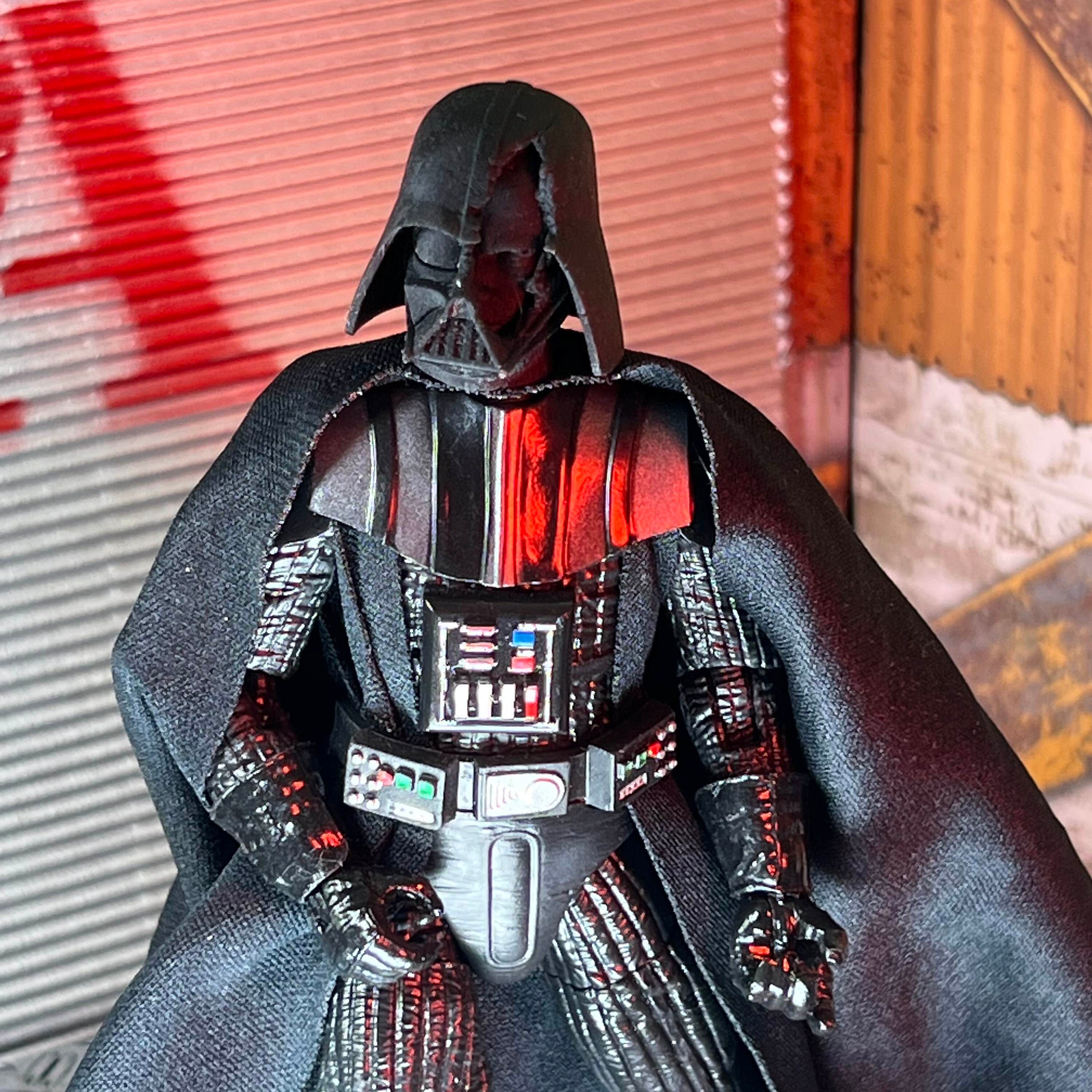 Lord Invader shattered Mask Custom 3D Printed Head Sculpt - Etsy