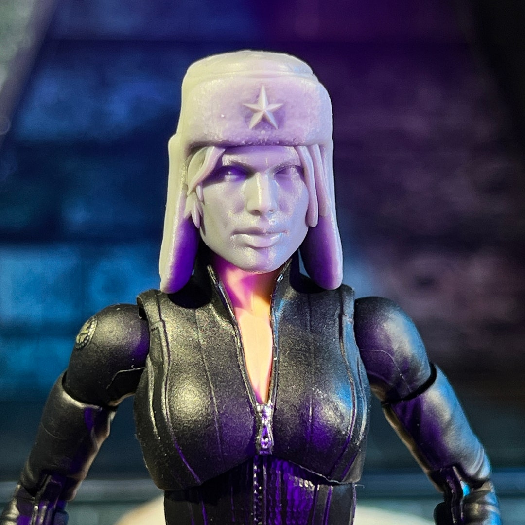 Oktober Red Volga Winter Ops 3D Printed Head Sculpt (unfinished, Made ...